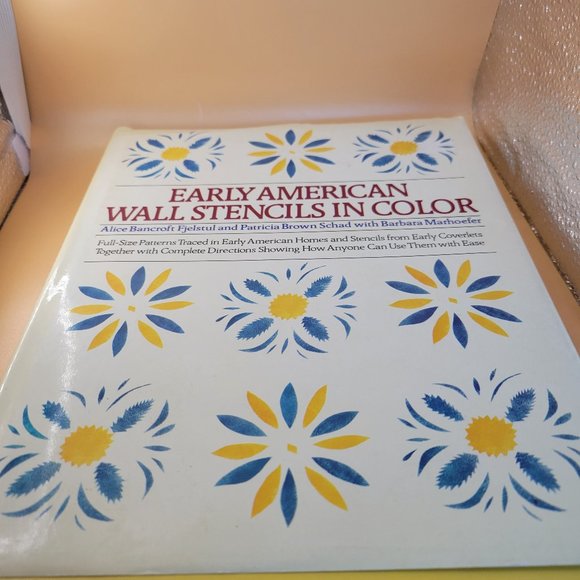 Design | Early American Wall Stencils In Color Book | Poshmark